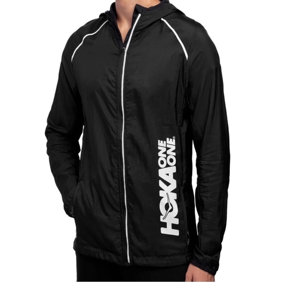 Hoka One One | Jackets & Coats | Hoka Elements Jacket Black | Poshmark